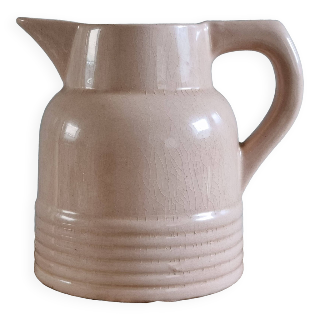 Pichet en faïence de Longwy vintage | Selency