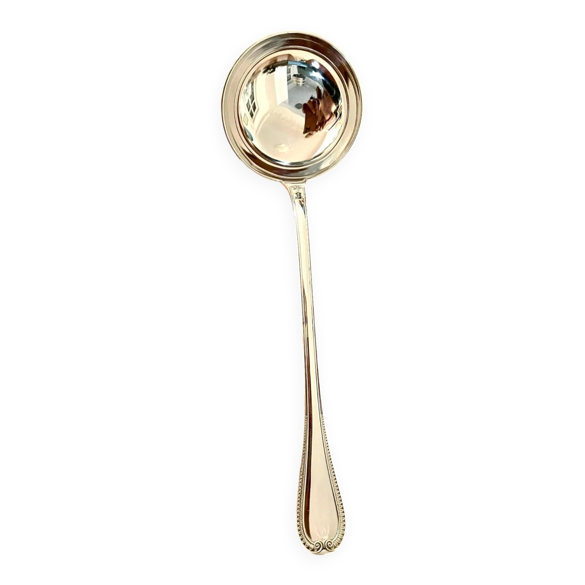 Christofle malmaison ,louche à potage ,couvert de service | Selency