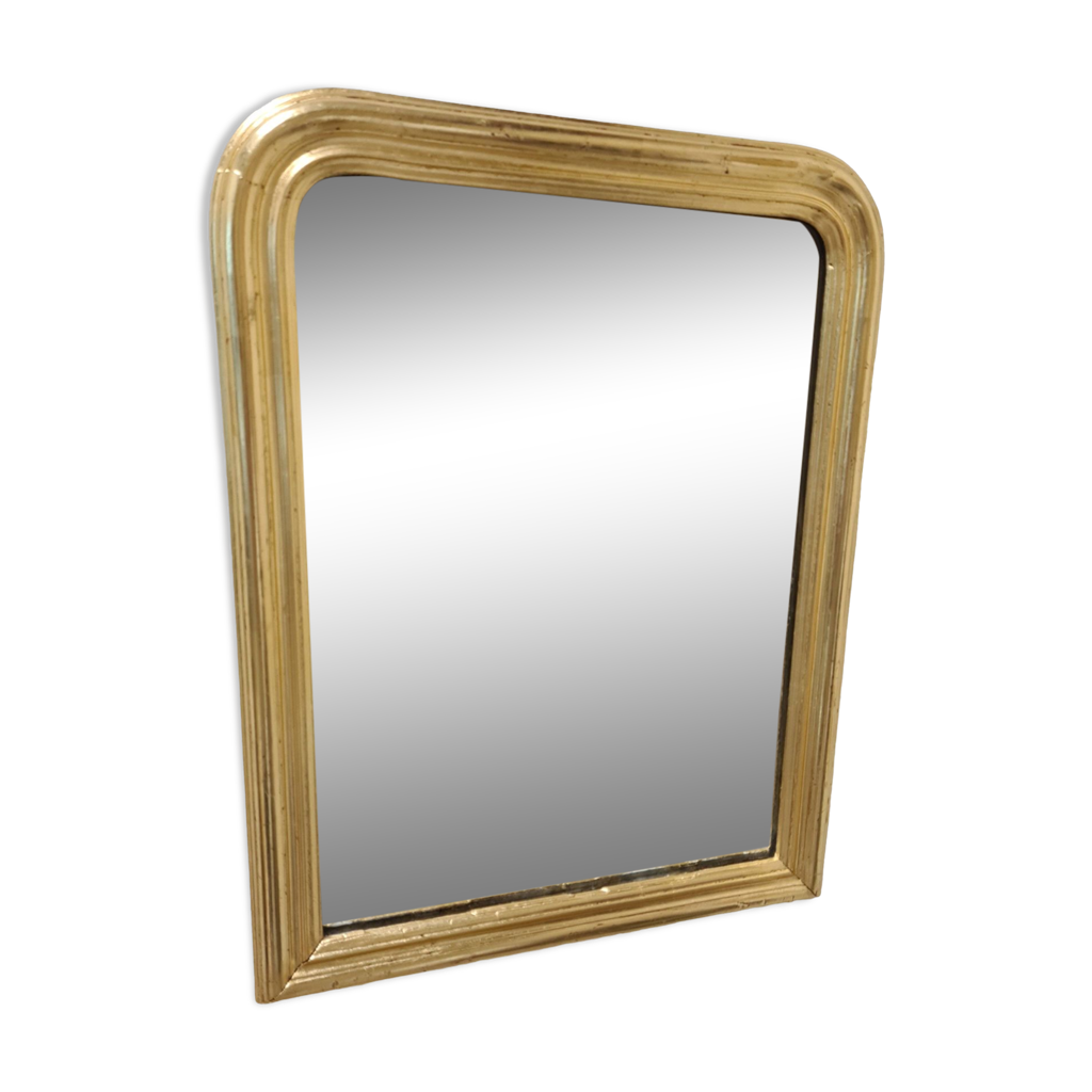 Miroir doré ancien de style Louis Philippe | Selency