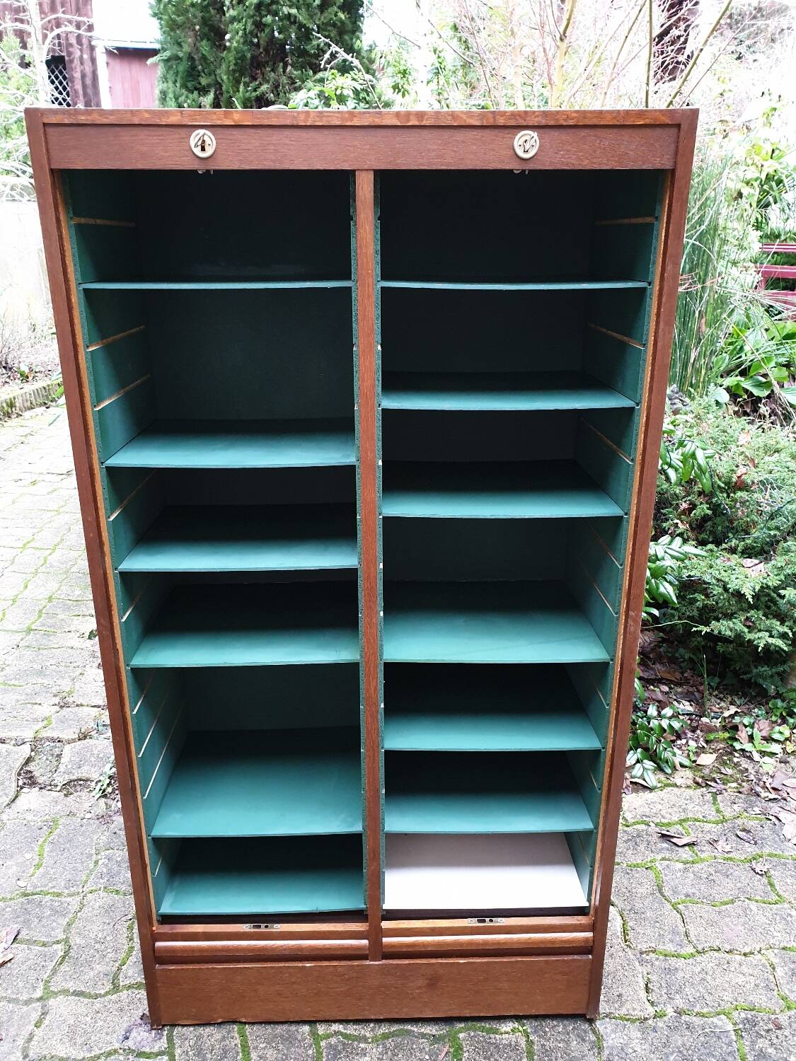 Double classeur à rideau années 60 | Selency