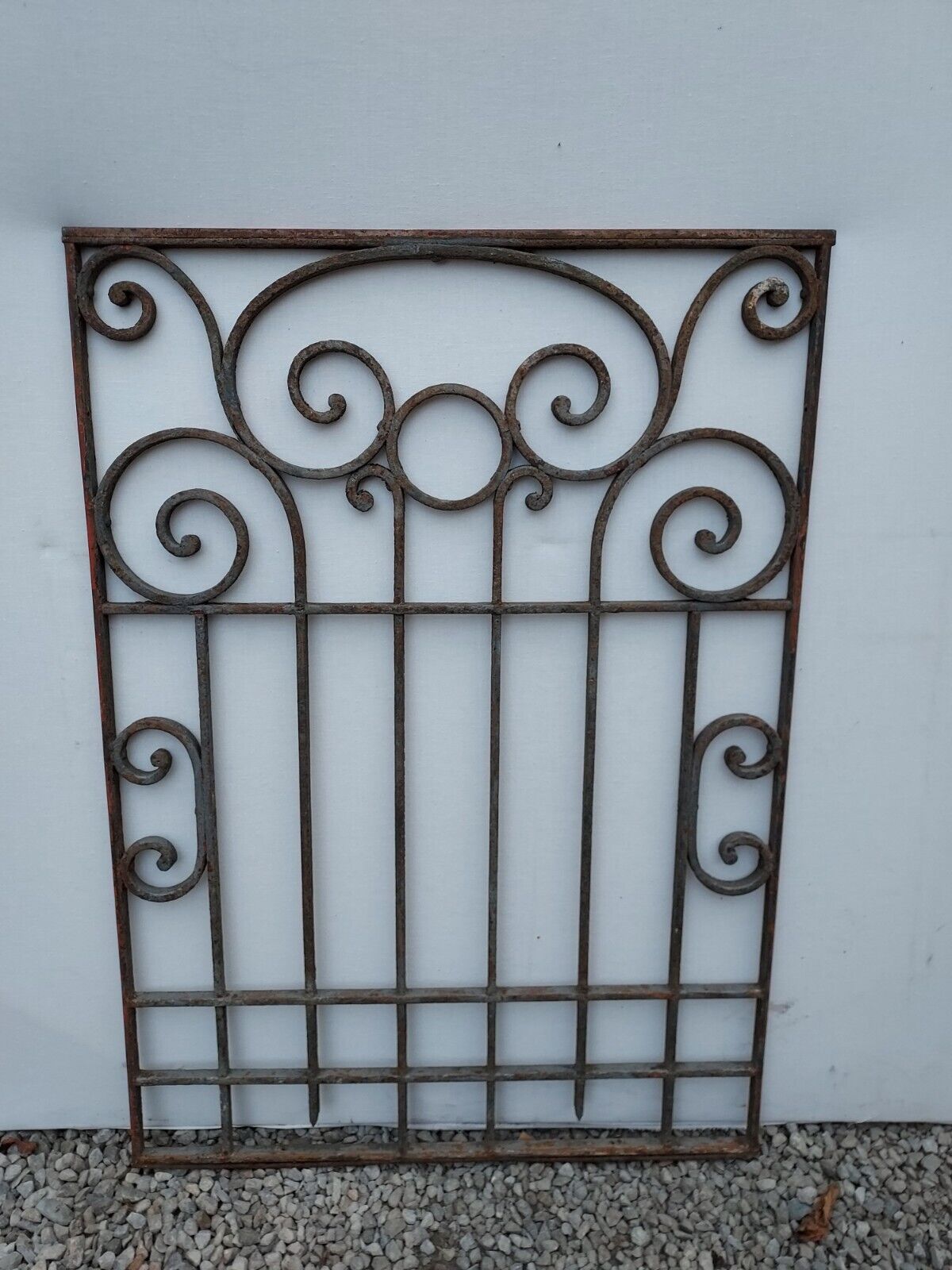Grille de porte en fer forgé | Selency