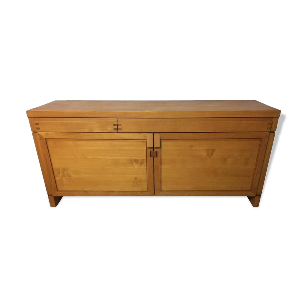 Buffet R08 Pierre Chapo orme massif | Selency