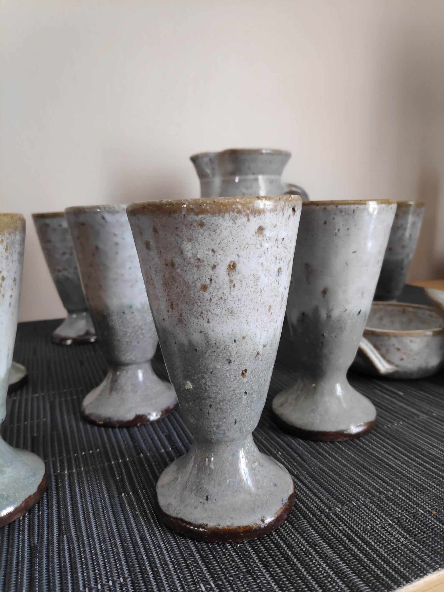 Service en véritable grès artisanal | Selency