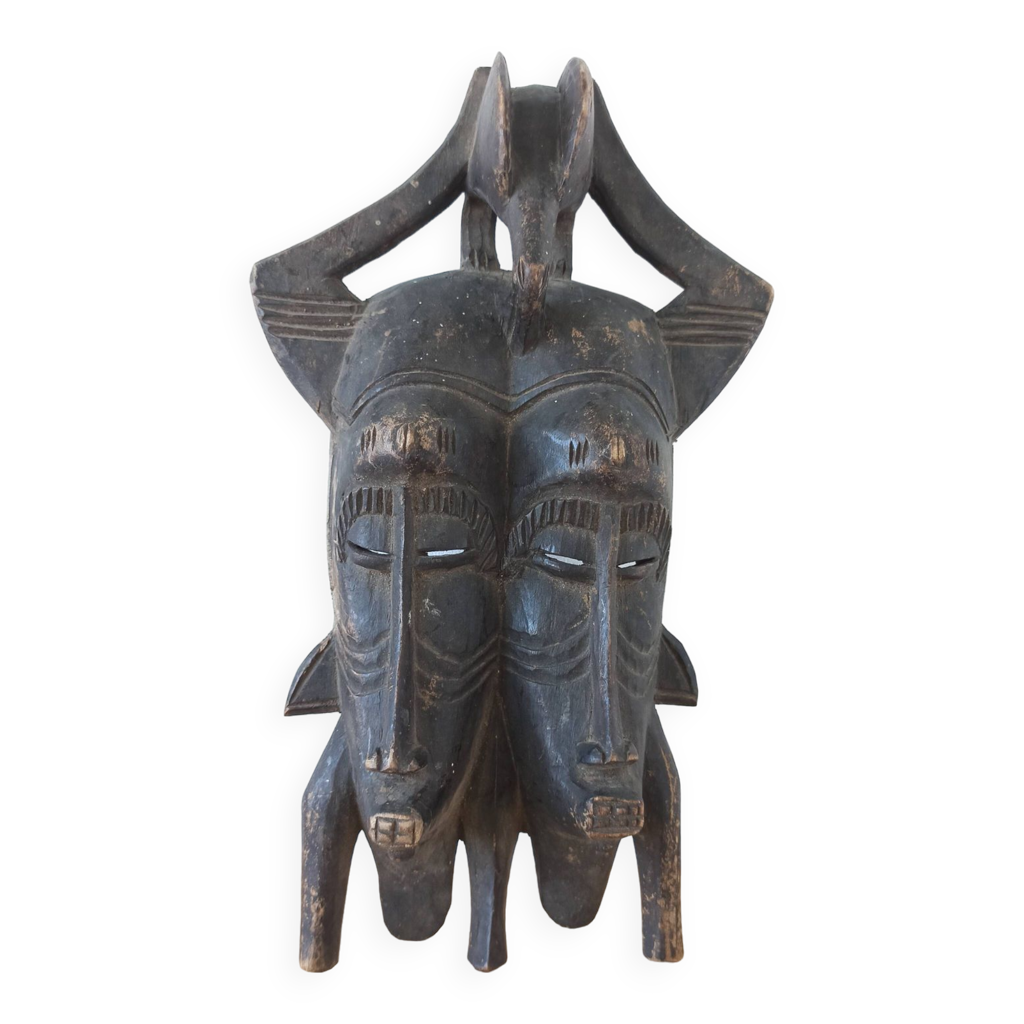 Masque Sénoufo de Côte d'Ivoire - Art tribal africain | Selency