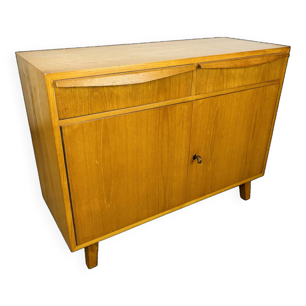 Commode de rangement Victoria Möbel en bois blond, Suisse années 60 ...