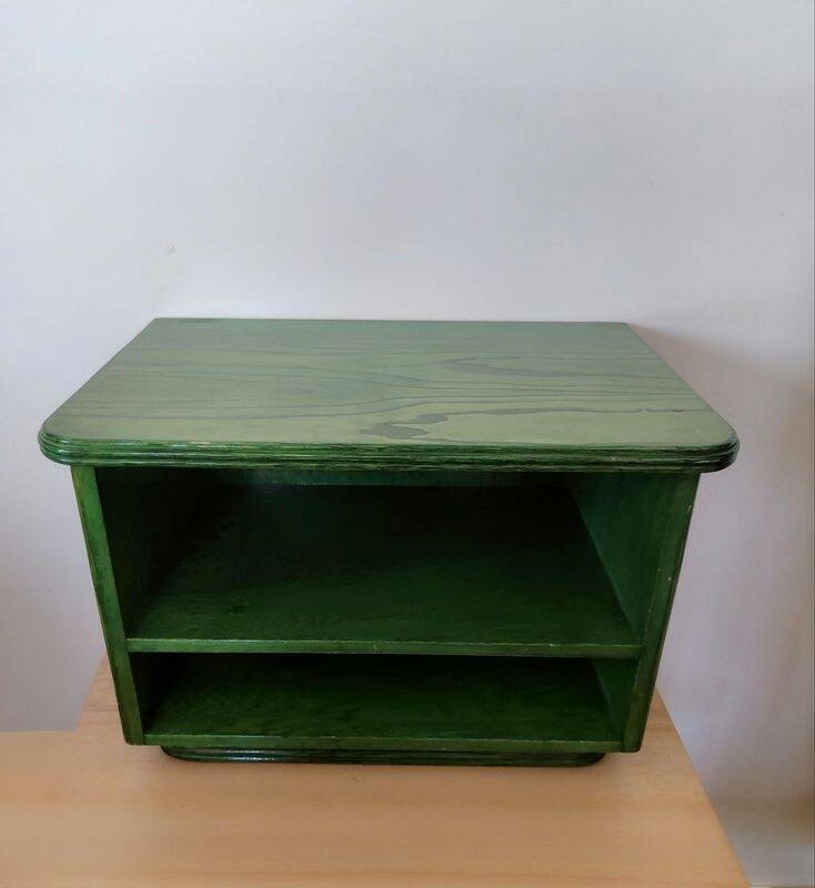 Table d'appoint Maugrion Roche Bobois vintage verte 🌱 | Selency