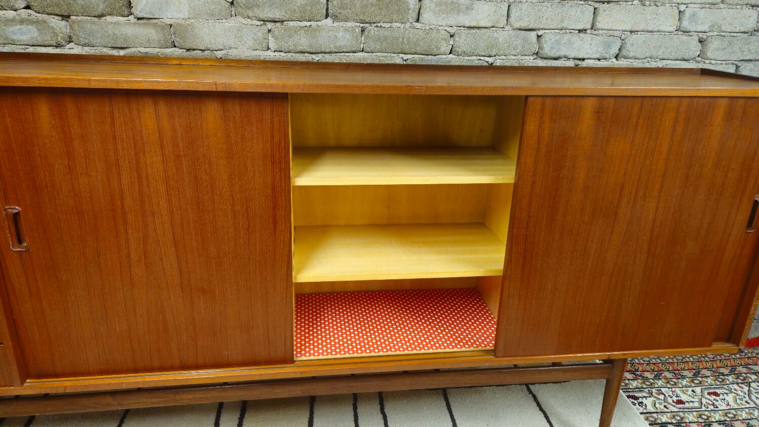 Enfilade scandinave teck 1960 | Selency