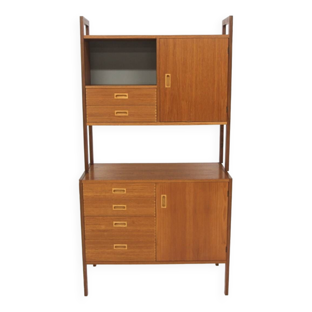 Commode scandinave "System" en teck, Gillis Lundgren, Möbel-IKÉA, Suède ...