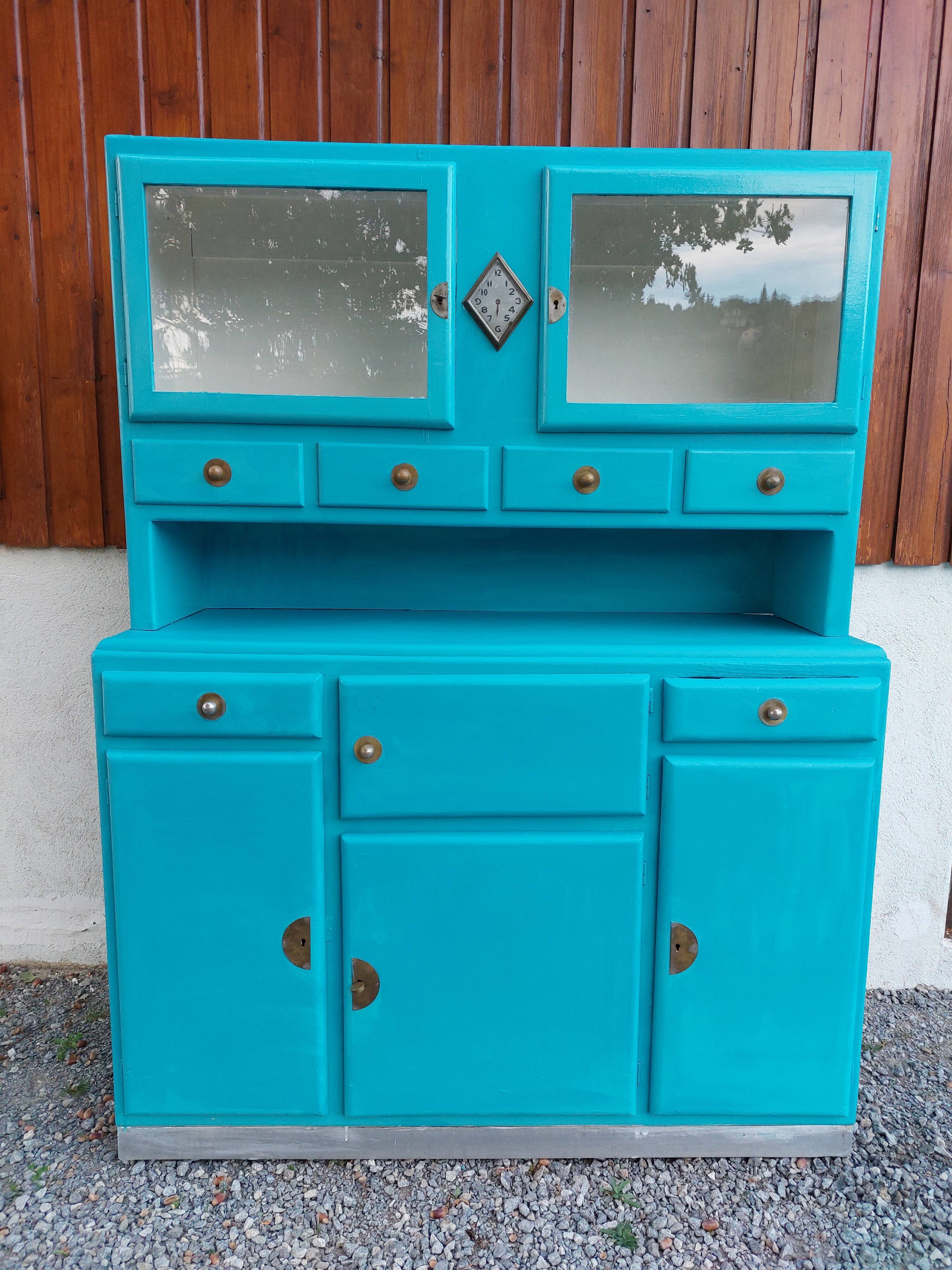 Buffet mado bleu turquoise | Selency