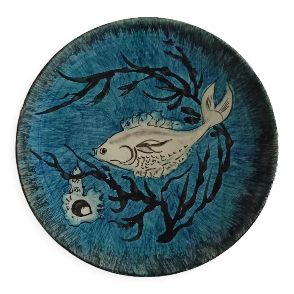Assiette de Youen en céramique de Quimper | Selency