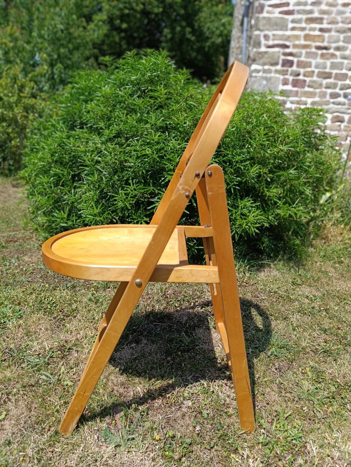 Chaise OTK pliante bois | Selency