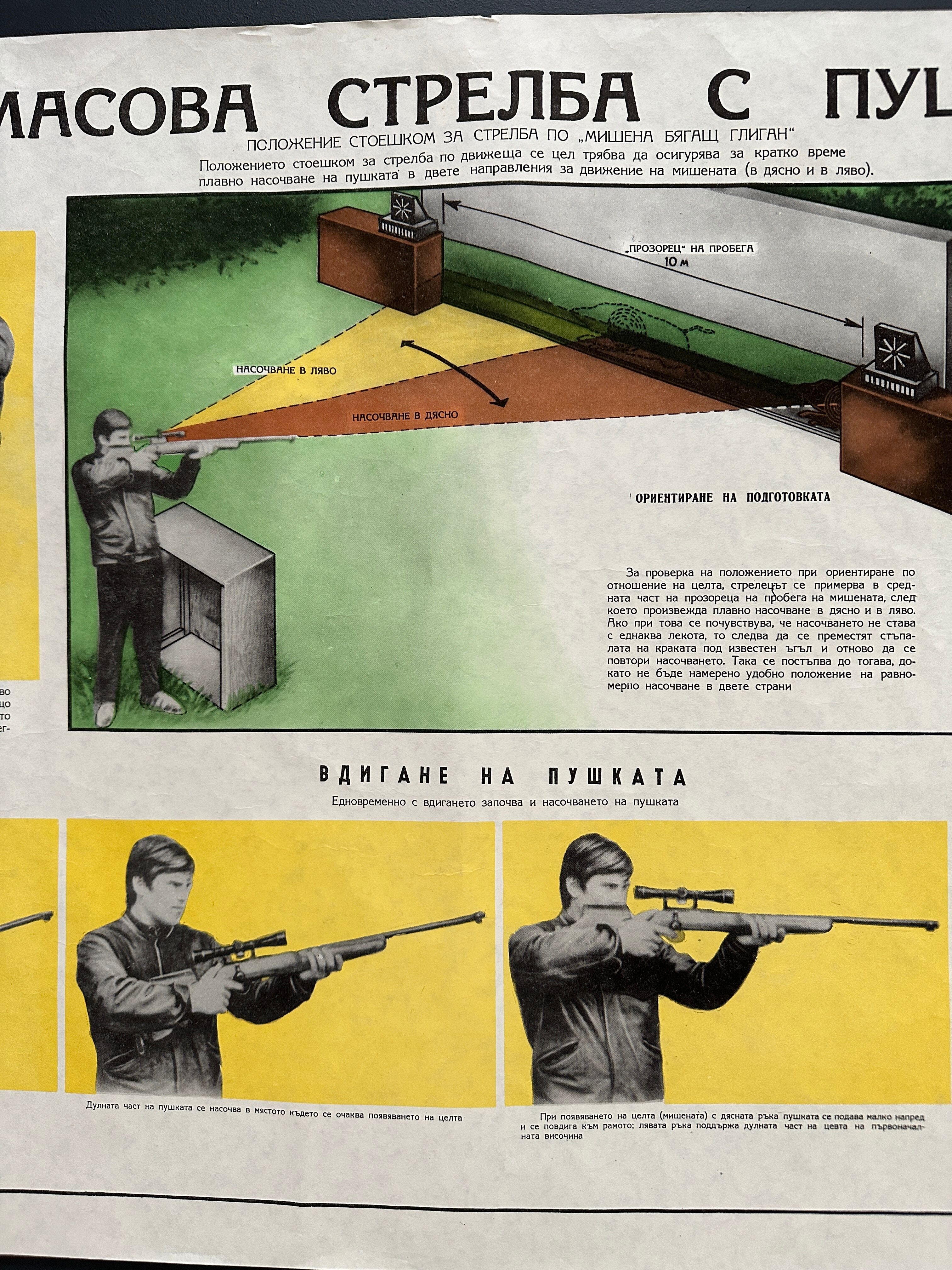 Cold war gun poster warfare keep safe original affiche des années 1970 ...