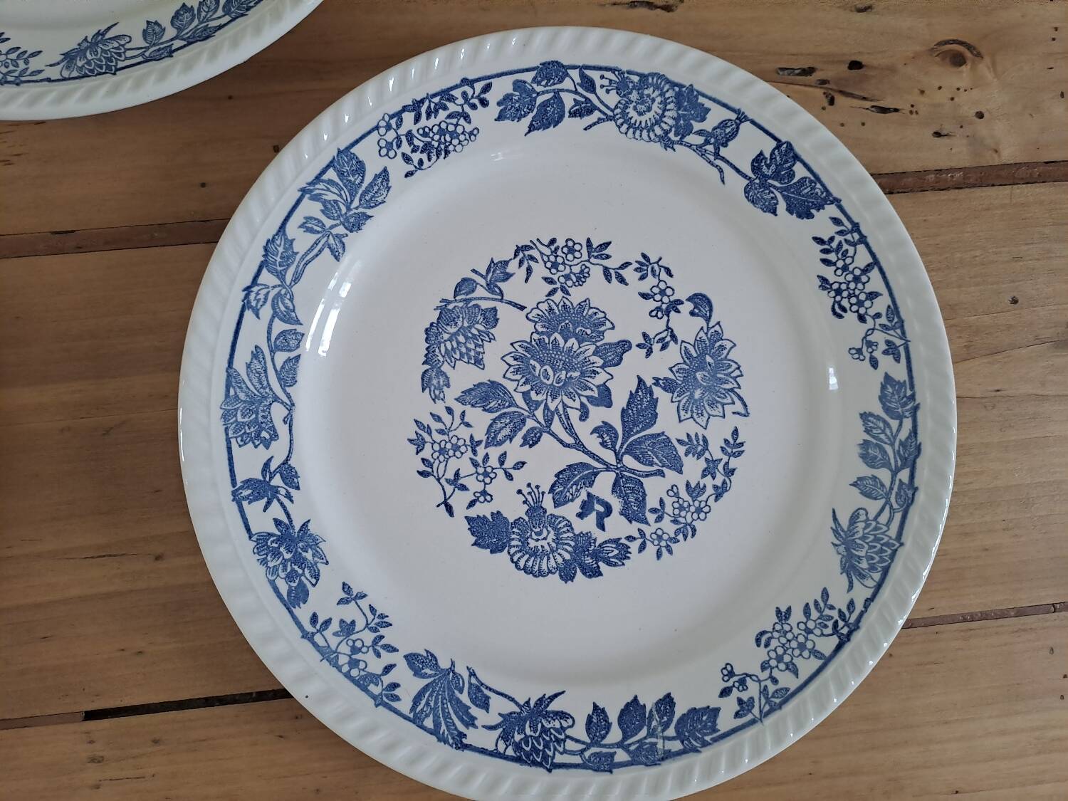 Lot de 3 grandes assiettes plates | Selency