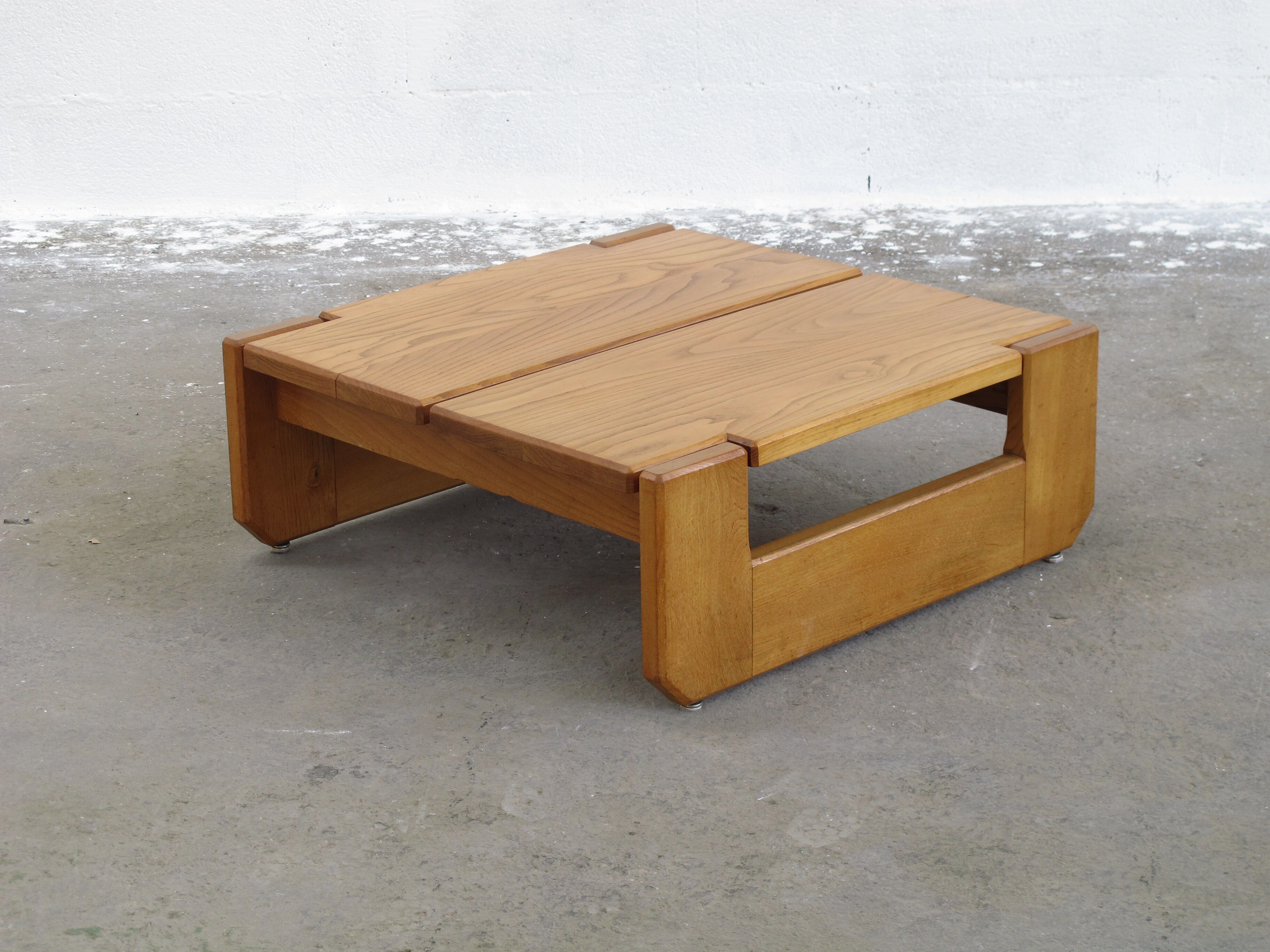 Table basse en orme massif | Selency