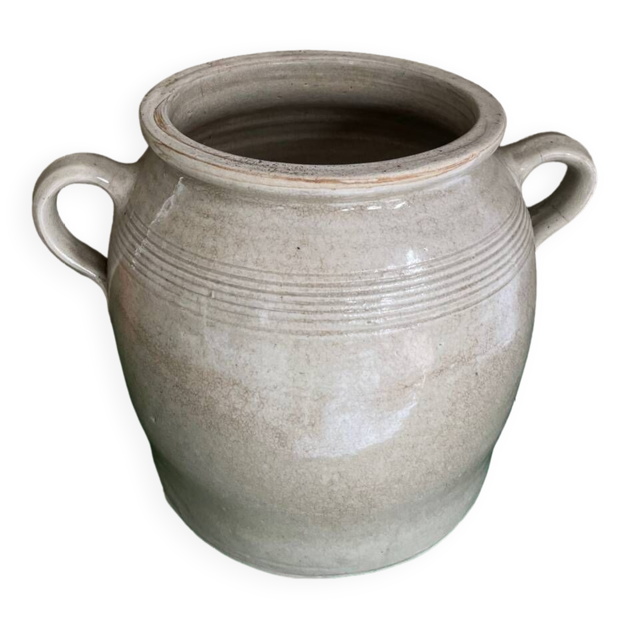 Grand pot en grès émaillé | Selency