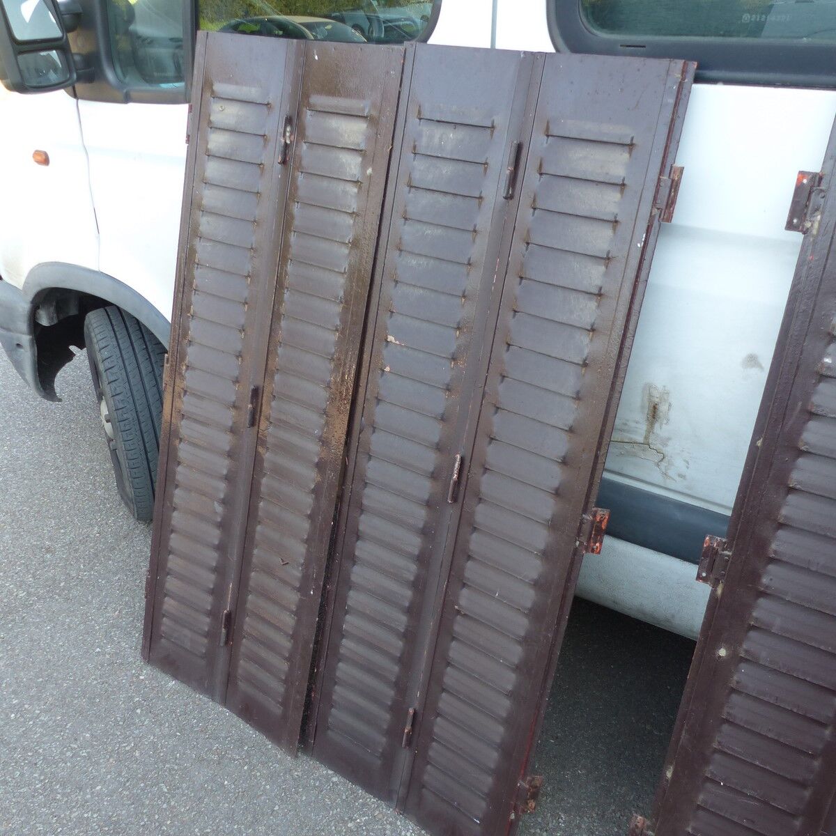 Volets persiennes en métal dim L 100 cm x H 143 cm | Selency