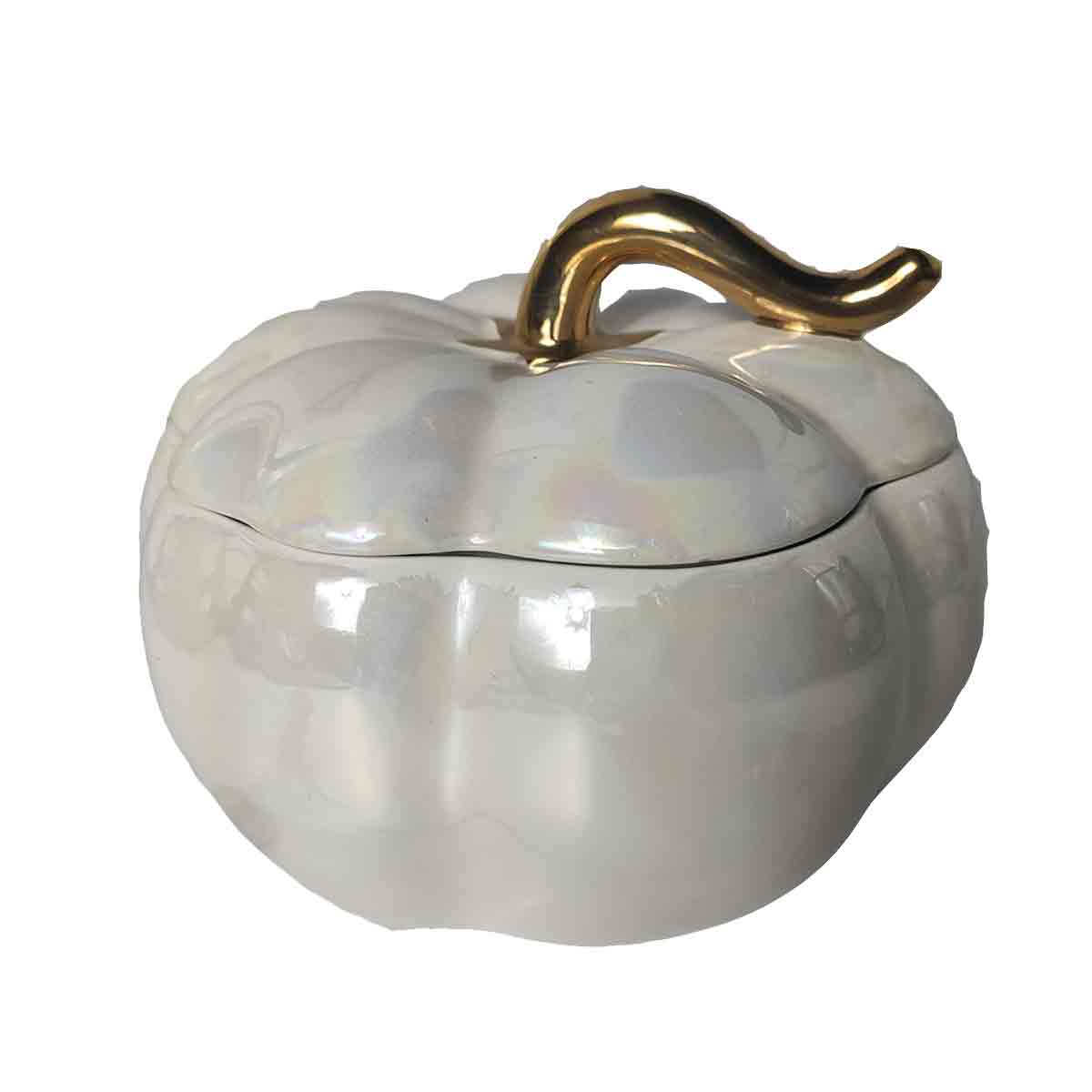 Boite en porcelaine citrouille | Selency