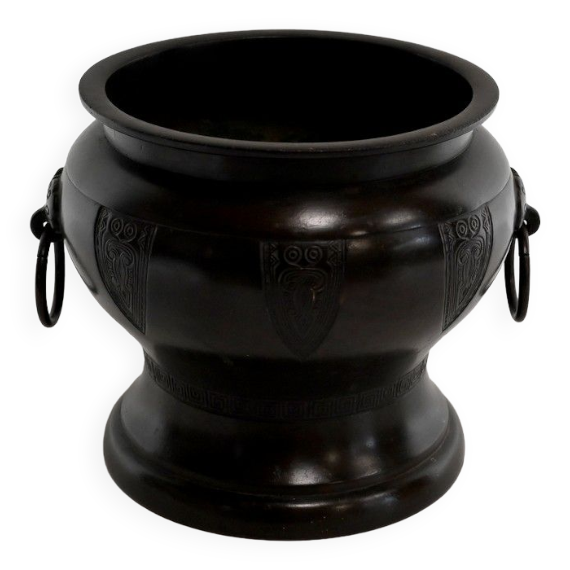 Cache-pot en bronze, inspiration grecque – 1900 | Selency