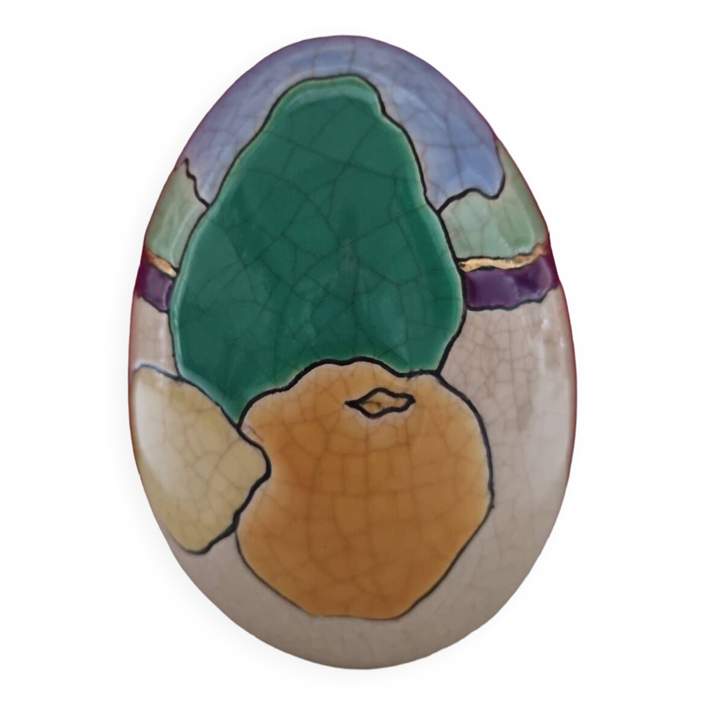Oeuf émaux De Longwy Selency