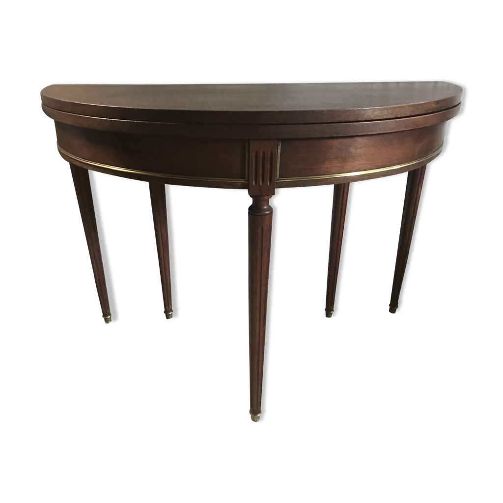 Table demi lune Louis XVI | Selency