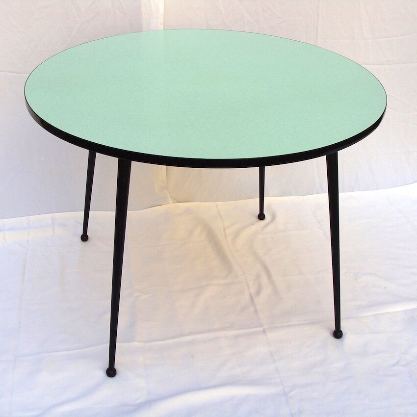 Table ronde en formica | Selency