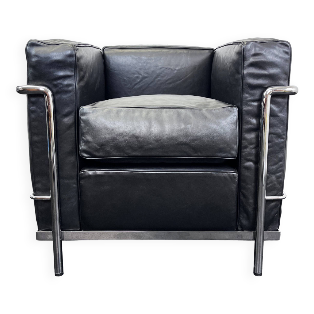 Poltrona Lc2 Le Corbusier, Cassina, Charlotte Perriand | Selency