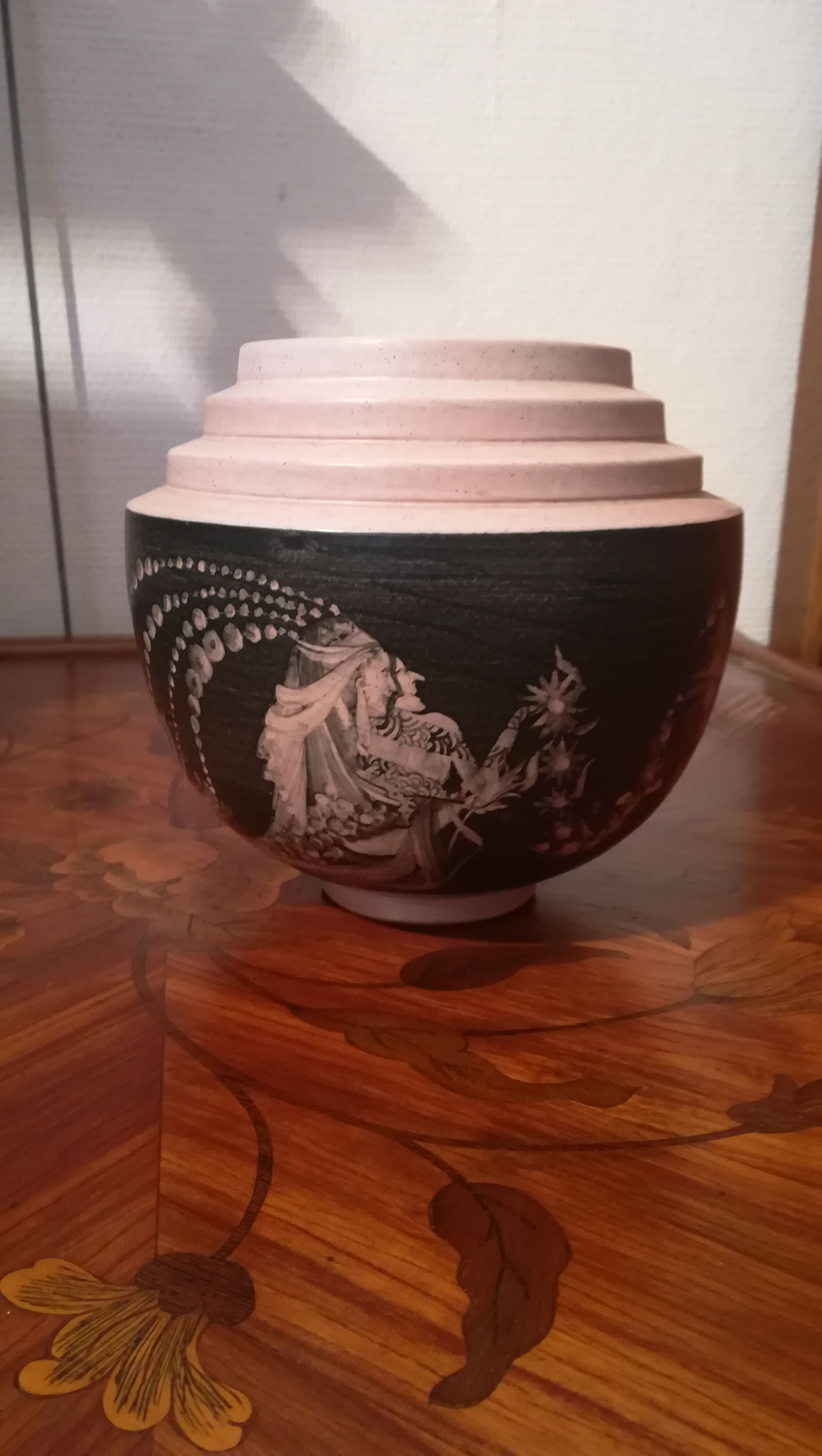 Vase en céramique signé Jacques Massard et Richard Tarone Barocco | Selency