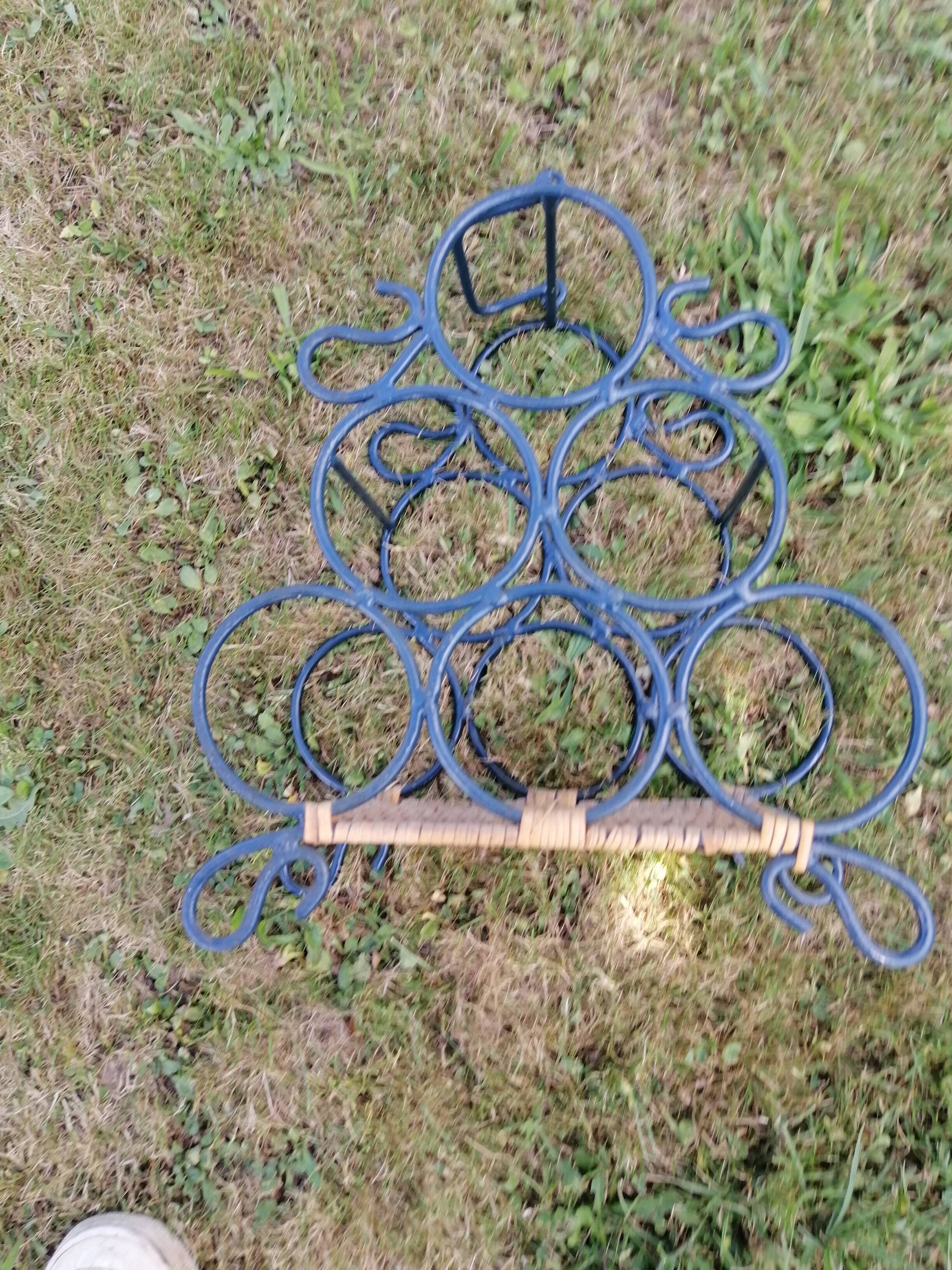 Range bouteilles en fer forge | Selency