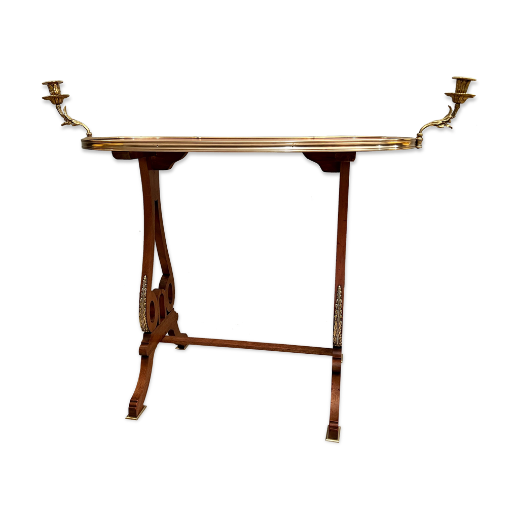 Table ecritoire forme rognon de style Louis XVl acajou époque XlXème | Selency