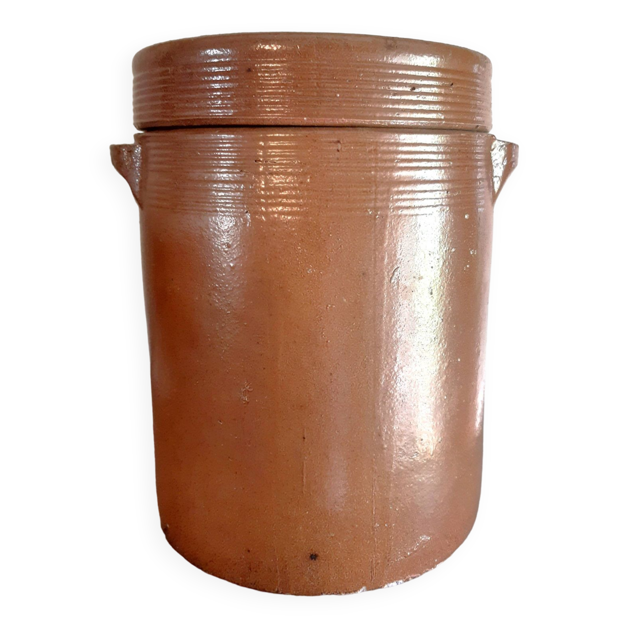 Pot ancien conservation en grès | Selency