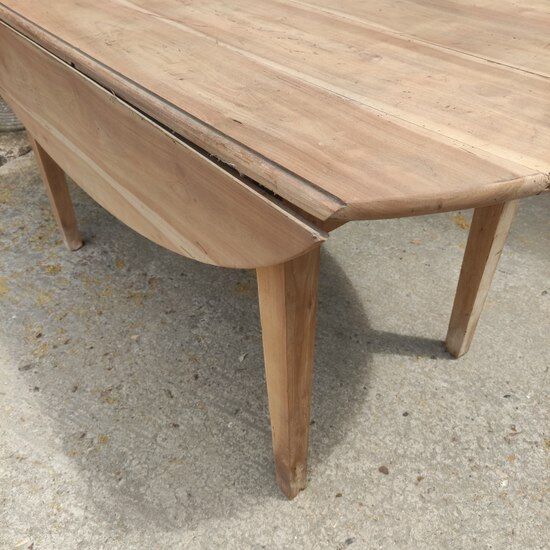 Table ancienne ovale rabattable | Selency