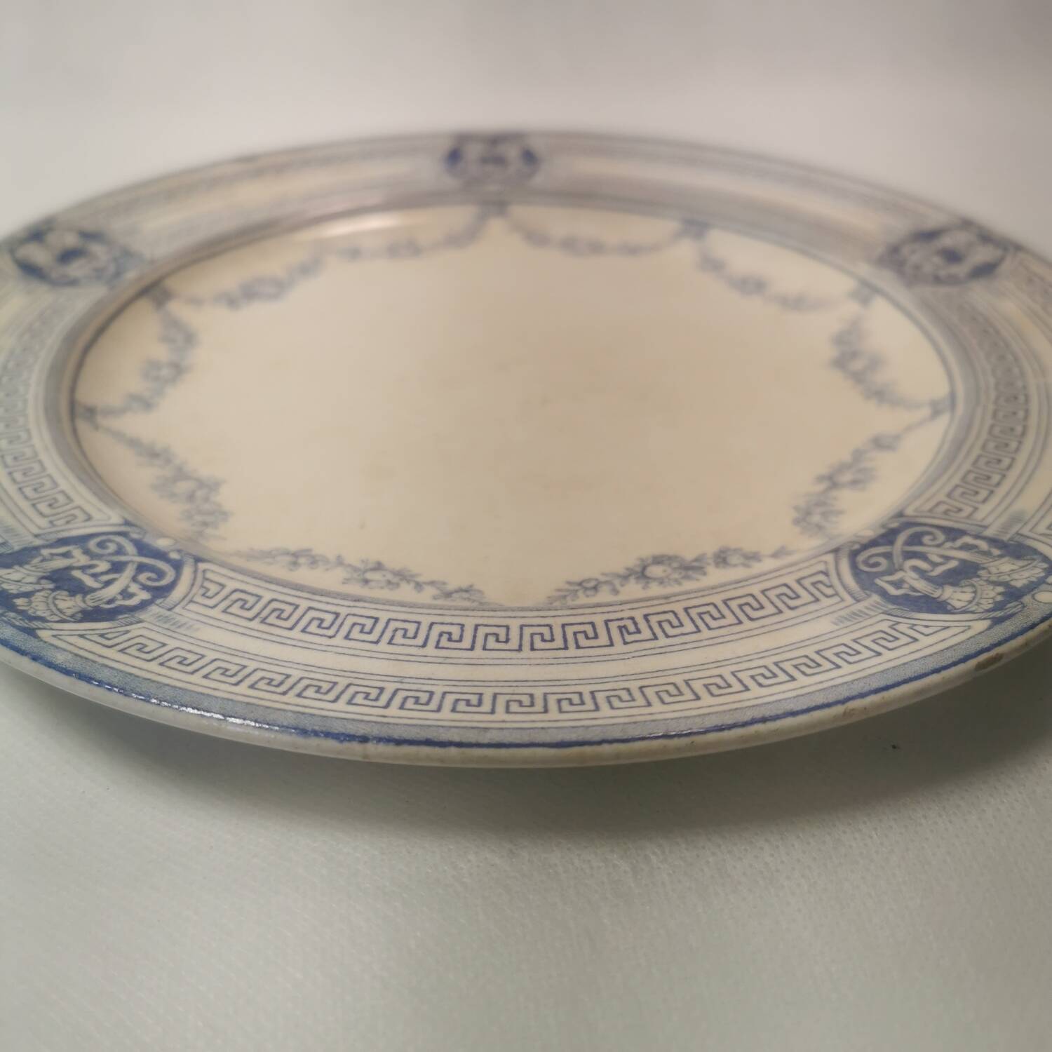 Assiette Terre de fer, Cie Franco-Anglaise 78 rue Turbigo - Paris | Selency