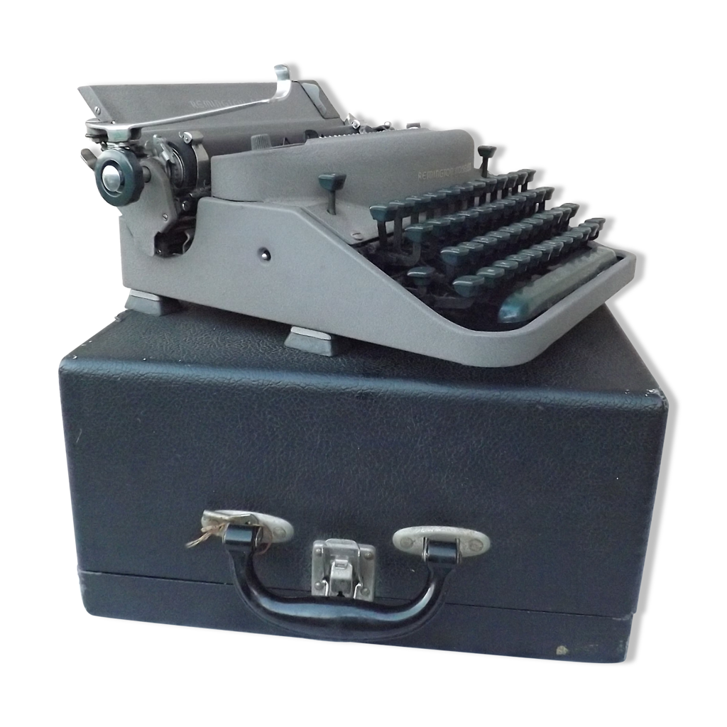 Machine à écrire portative Remington Noiseless vintage | Selency