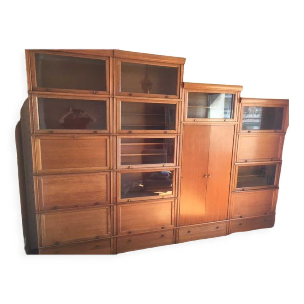 Bibliothèque vintage modulable de casiers MD (Martin Dupuy) -Années 1950 | Selency