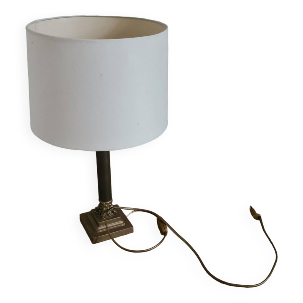 ancienne lampe à poser / années 70 | Selency