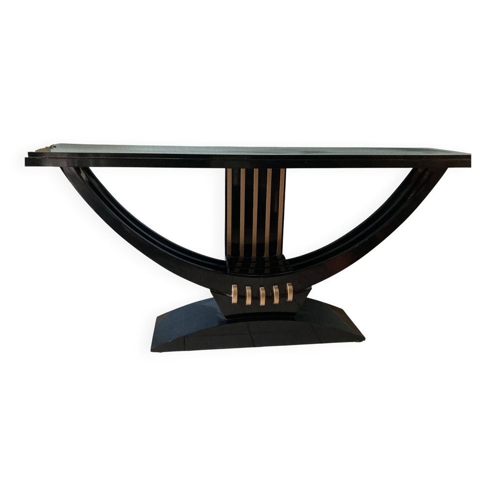 Très belle console de style Art deco en excellent état | Selency