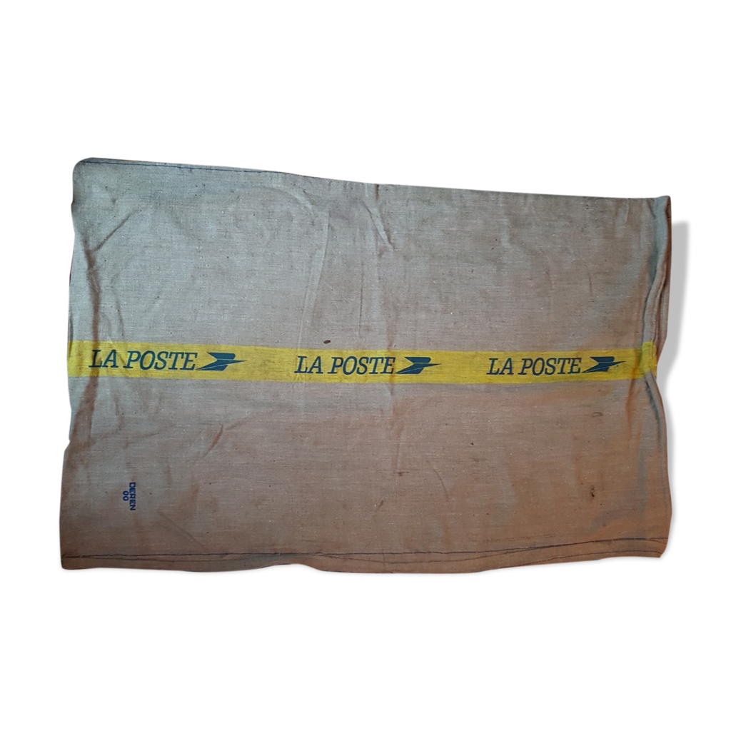 Sac la poste en toile de jute | Selency