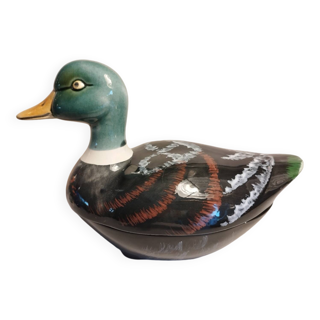 Canard vide-poches en céramique de Michel Caugant | Selency