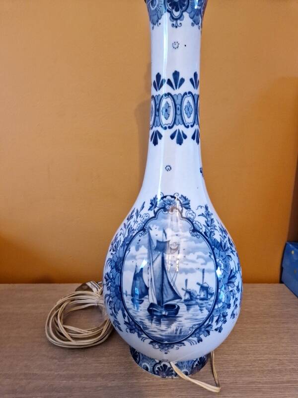 Royal Delft - Mosa Delft by Louis Regout (1832-1905) - Ceramic baluster ...