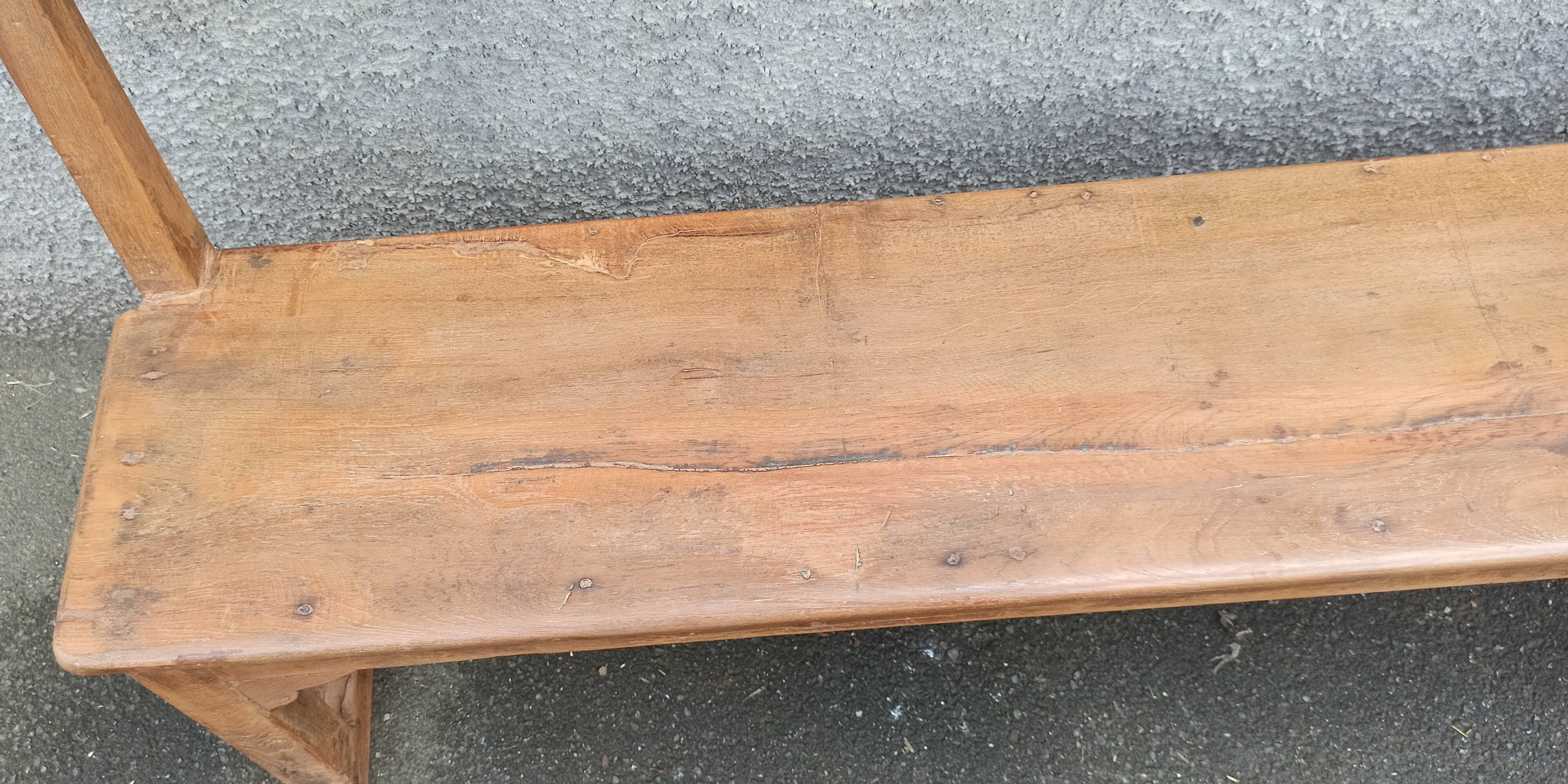 Banc ancien en bois | Selency