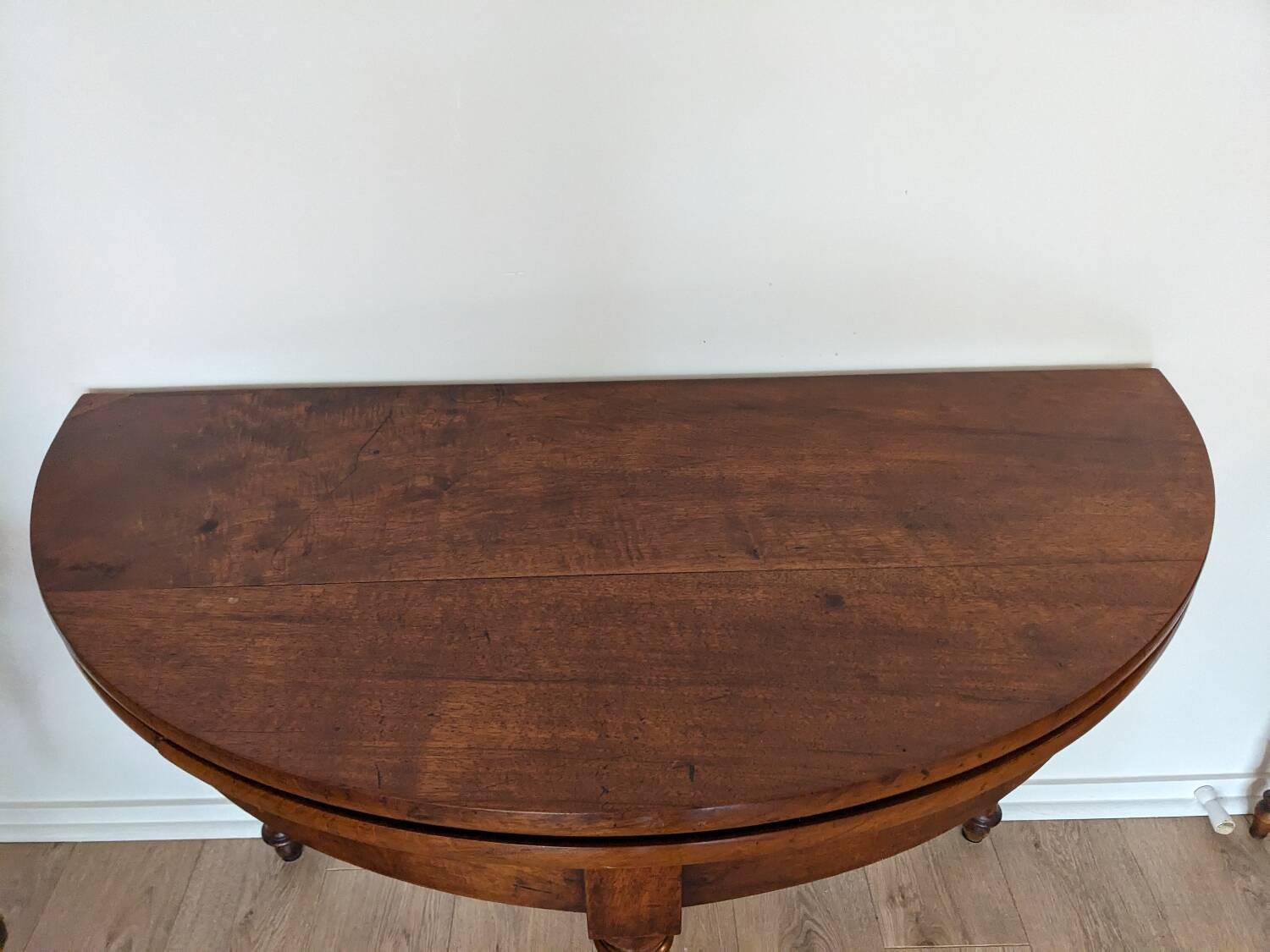 Table demi-lune pliable | Selency