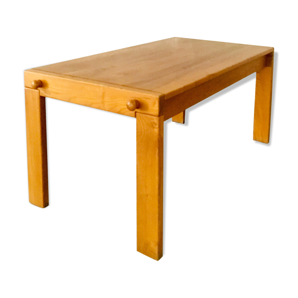 Table de salle a manger en orme massif | Selency