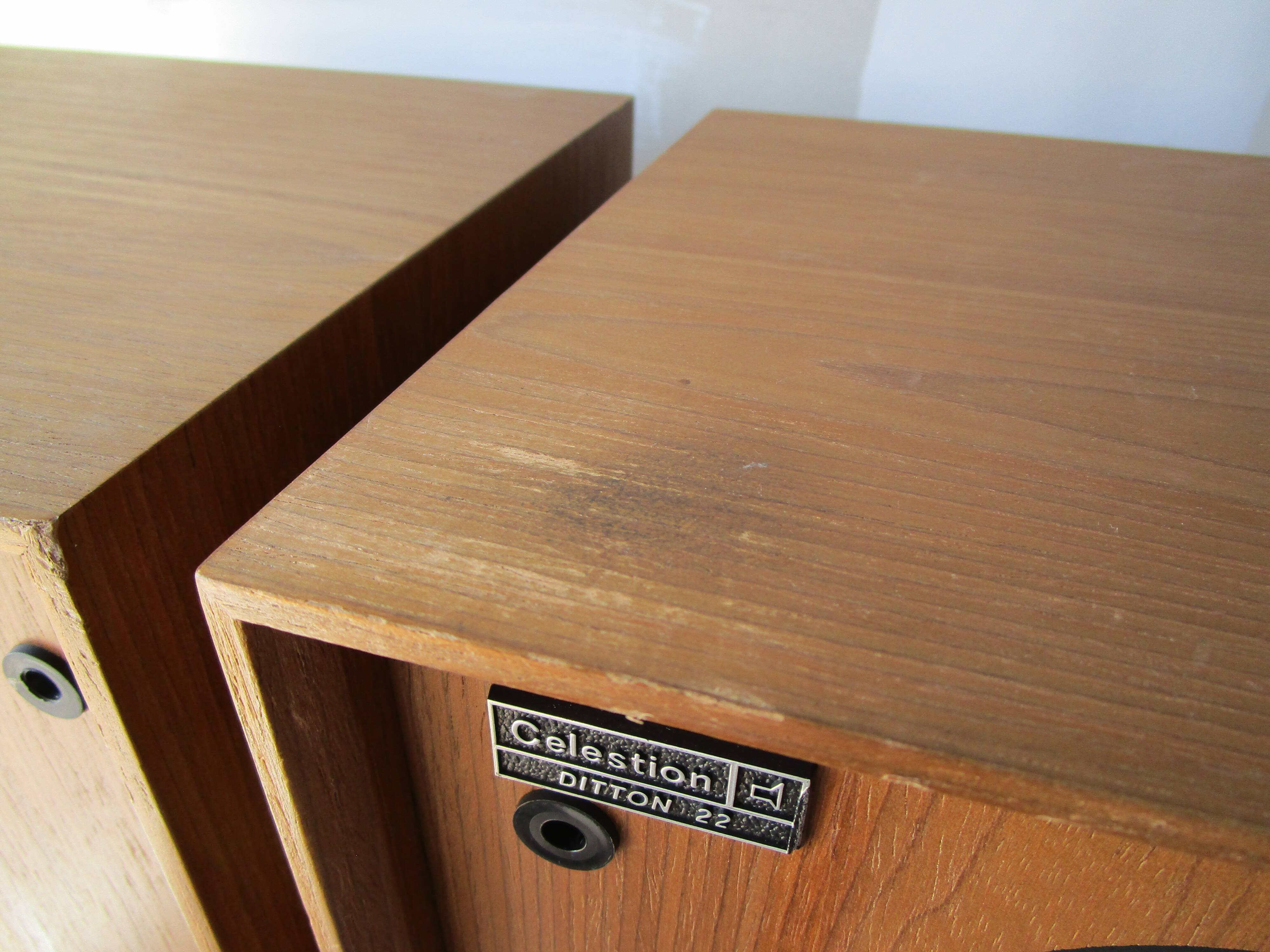 Paire d'enceintes vintage celestion ditton 22 | Selency