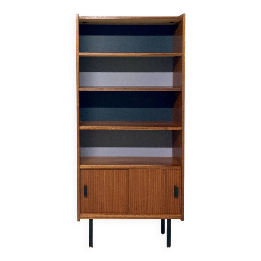 Vintage 60s modernist display case bookcase | Selency