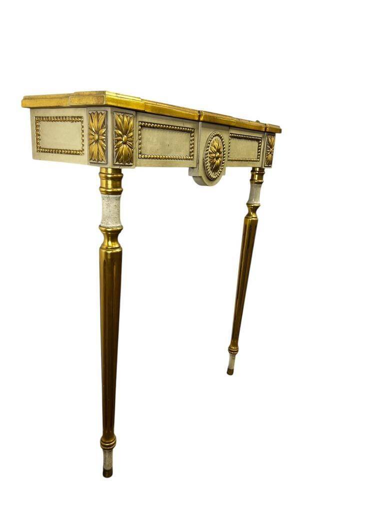 Console vintage étroite / table murale / table d'appoint deknudt | Selency