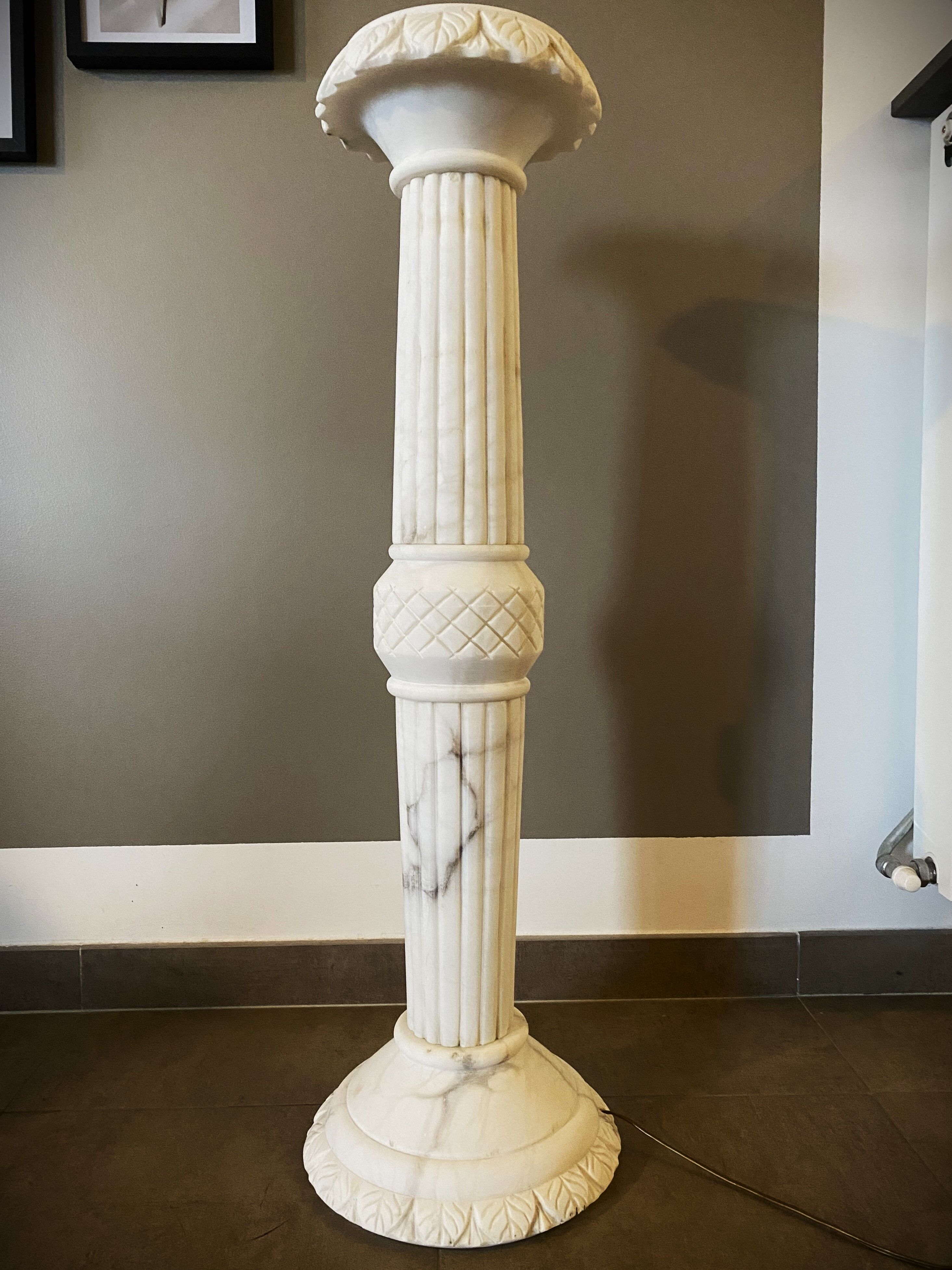 Colonne en marbre style art nouveau | Selency