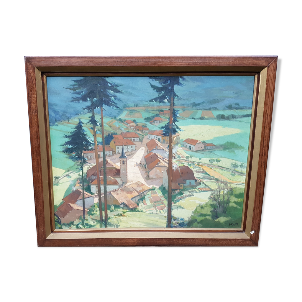 Tableau huile sur toile | Selency