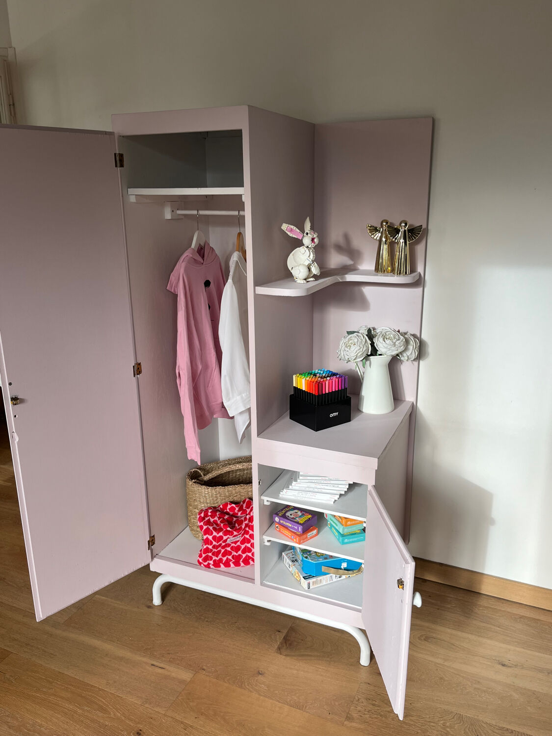 Armoire d’internat vintage, rénovée | Selency