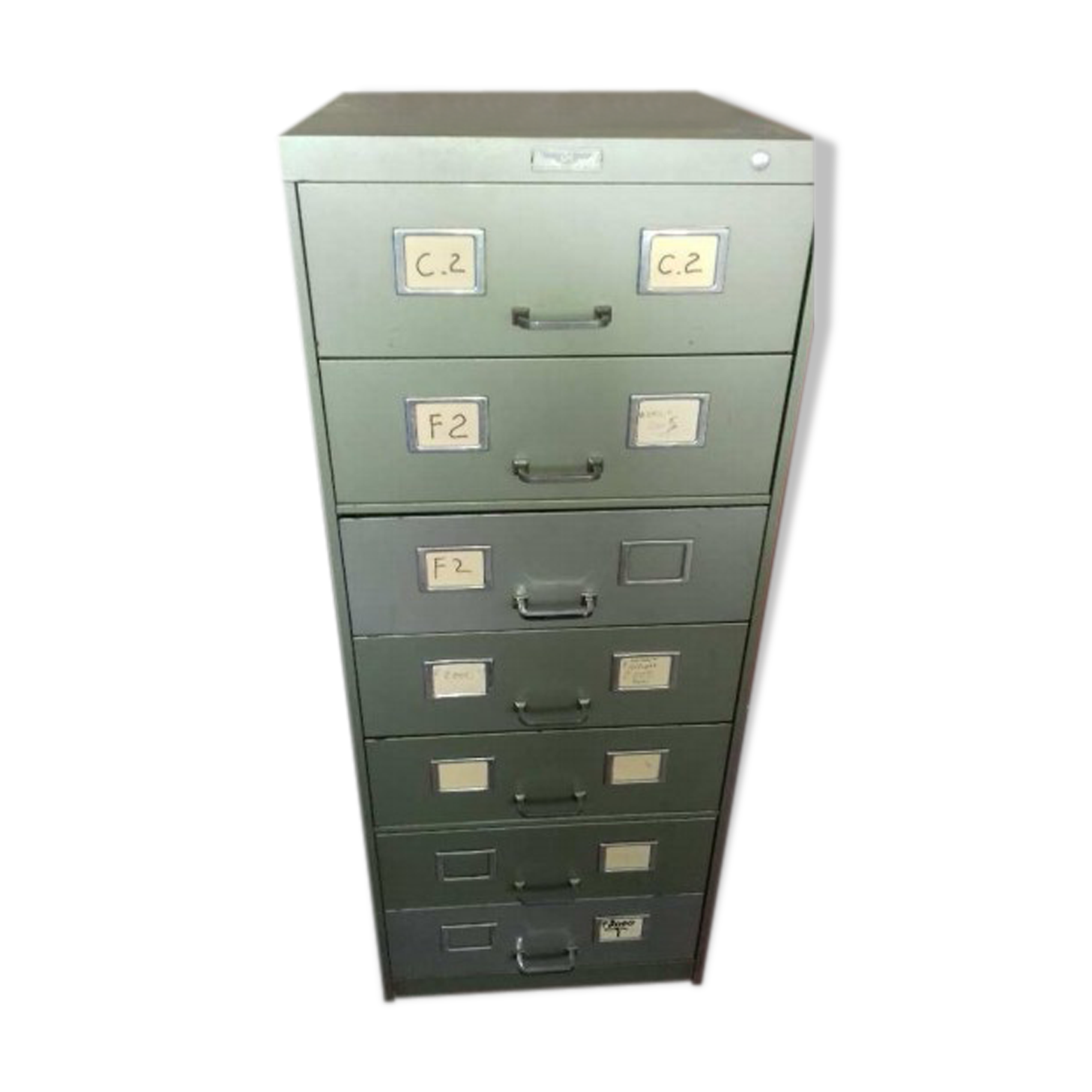 Colonne en métal à tiroirs | Selency