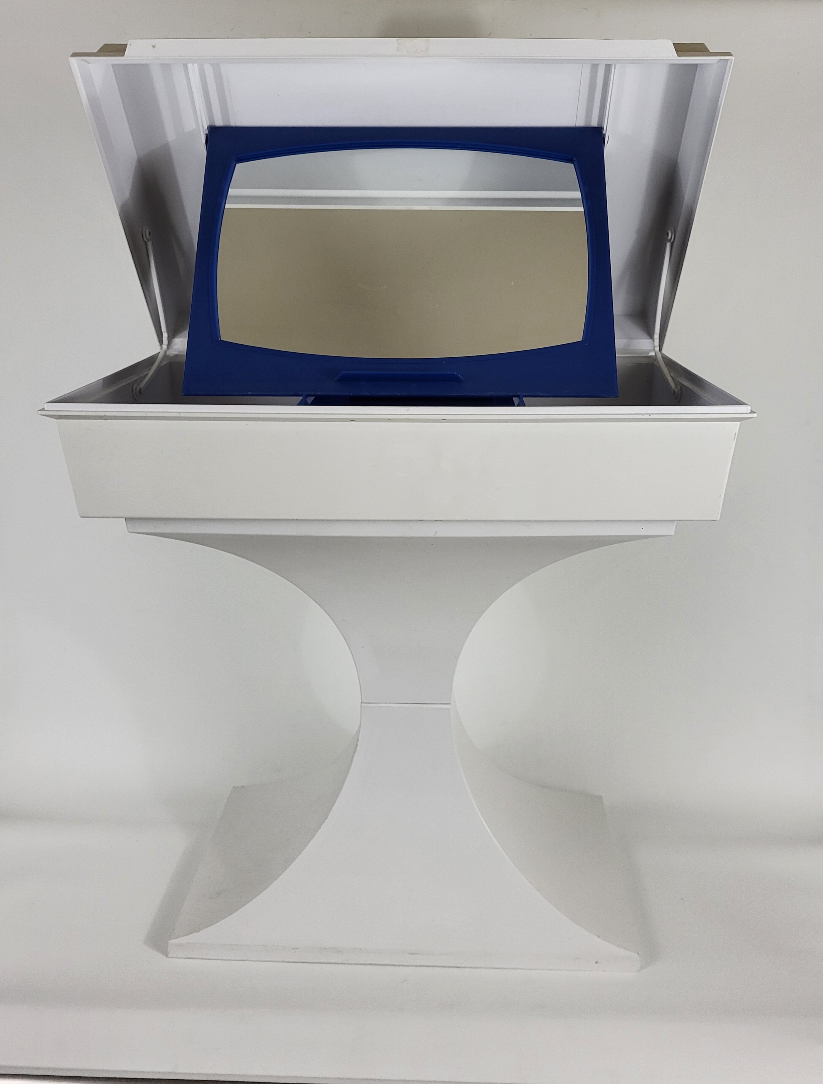 Coiffeuse plastique Prisunic Flair vintage années 70 | Selency